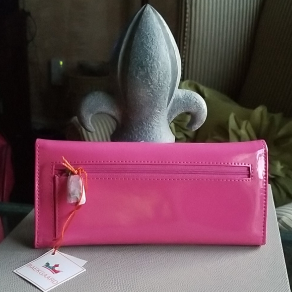 Baekgaard | Bags | Baekgaard Clutch Wallet Color Passion Fruit Nwt ...